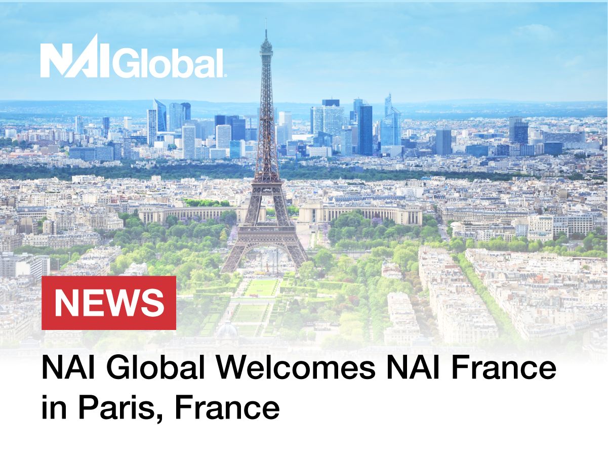NAI Global Welcomes NAI France to Network - NAI Emory Hill - New Castle ...